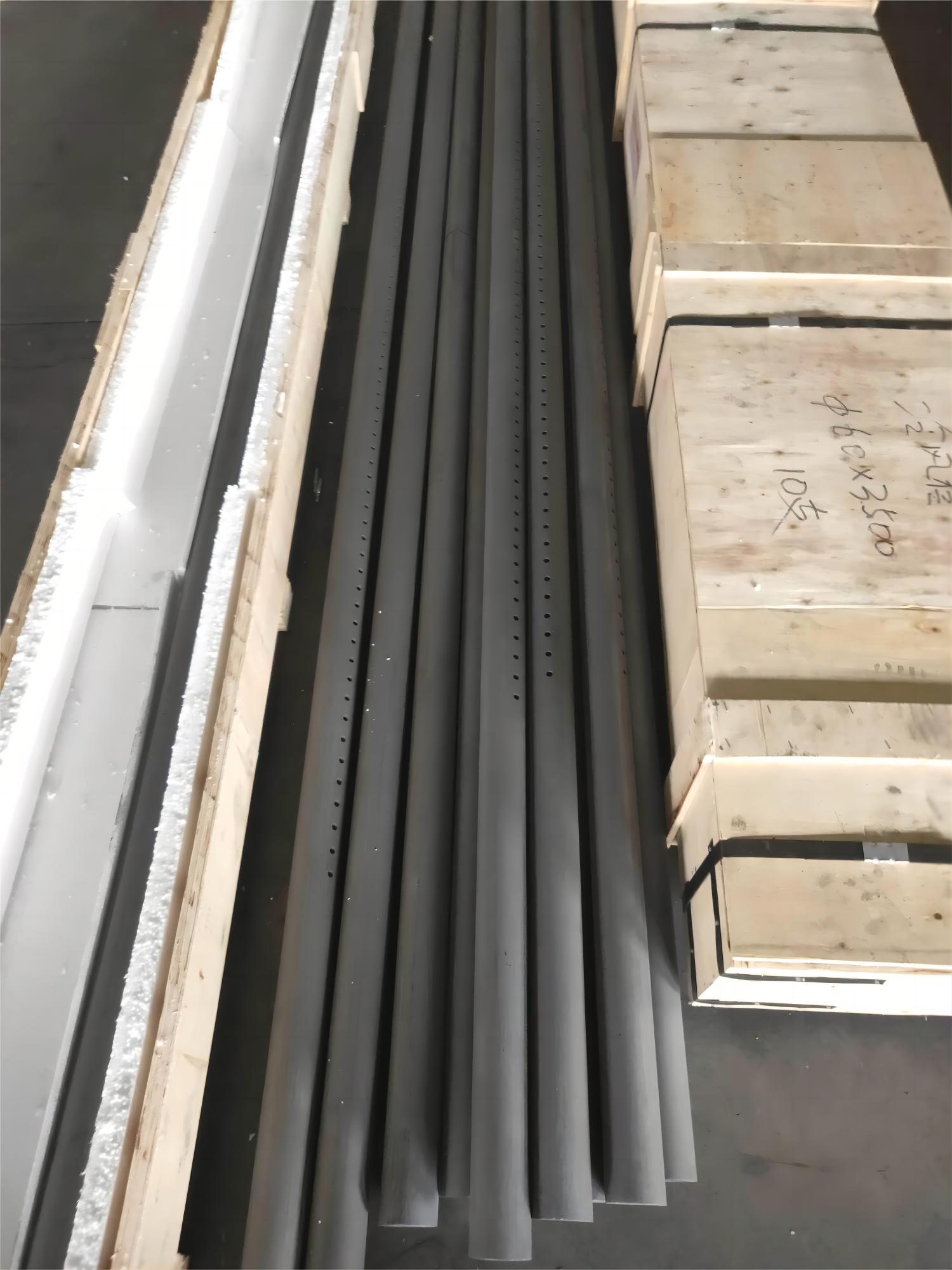 SiSiC Cooling Air Pipe / Roller – kiln furniture